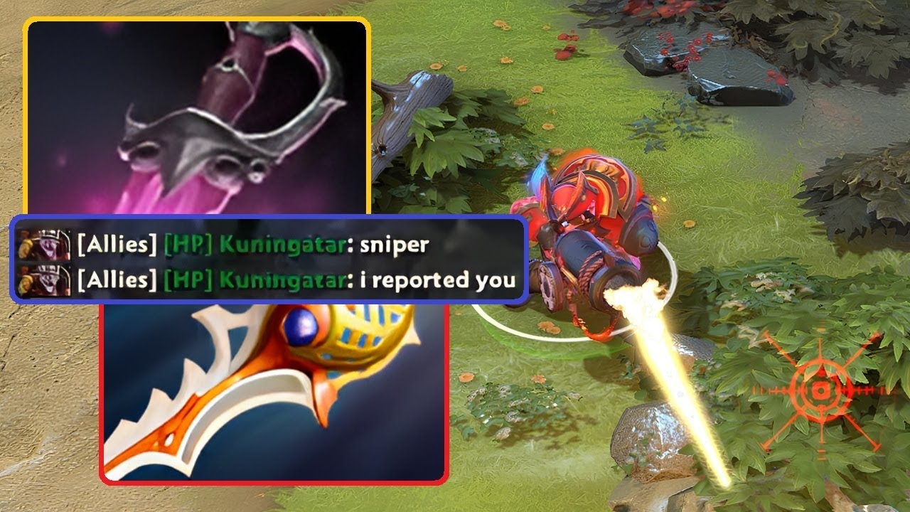Will This CURSED Khanda Divine Rapier Sniper Win in Dota 2? - YouTube
