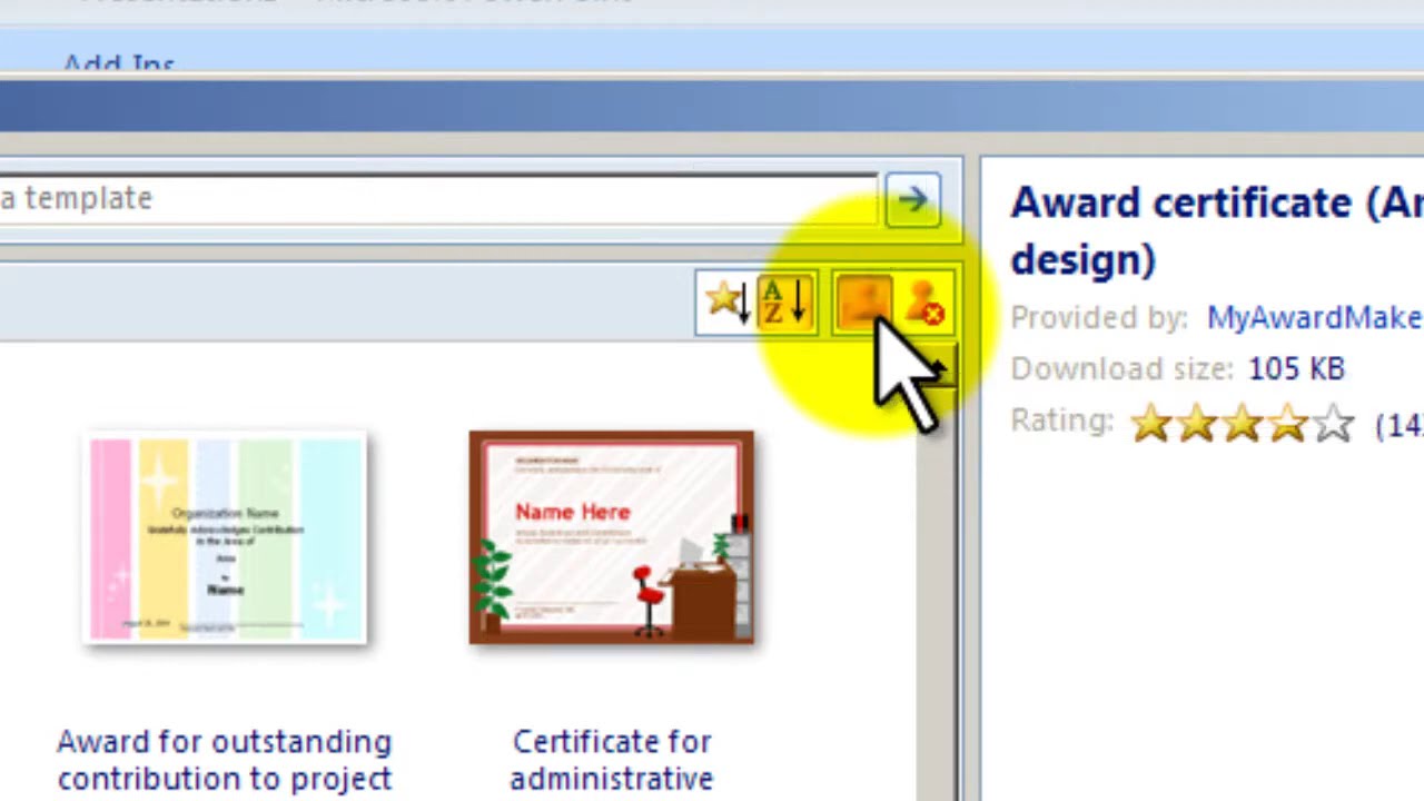 Tutorial PowerPoint 2007 - Creare Prezentare utilizand sabloane online ...