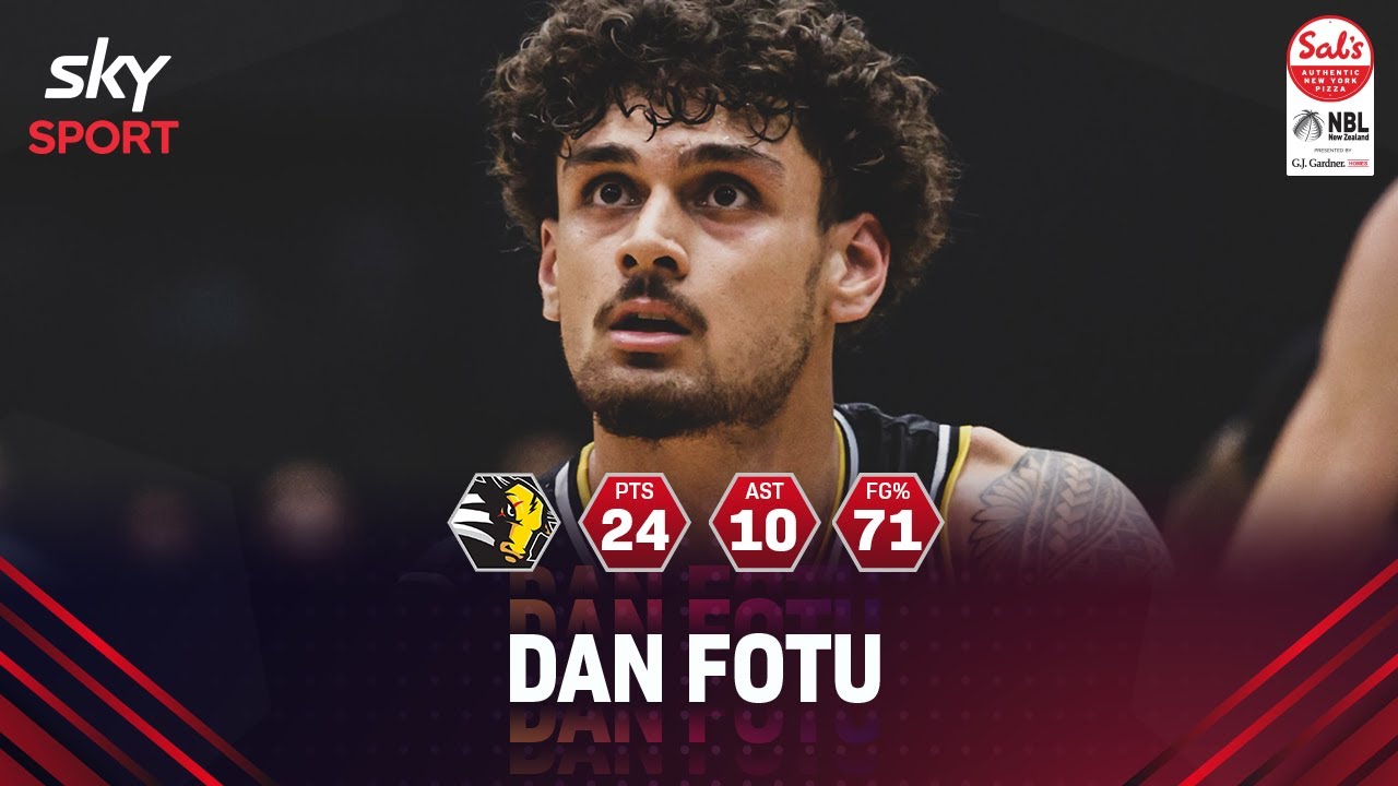 Dan Fotu 24 PTS, 10 REB vs. Manawatu Jets - YouTube