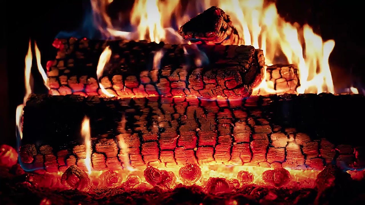 Cozy Warm Night – Fireplace & Calm Room - YouTube