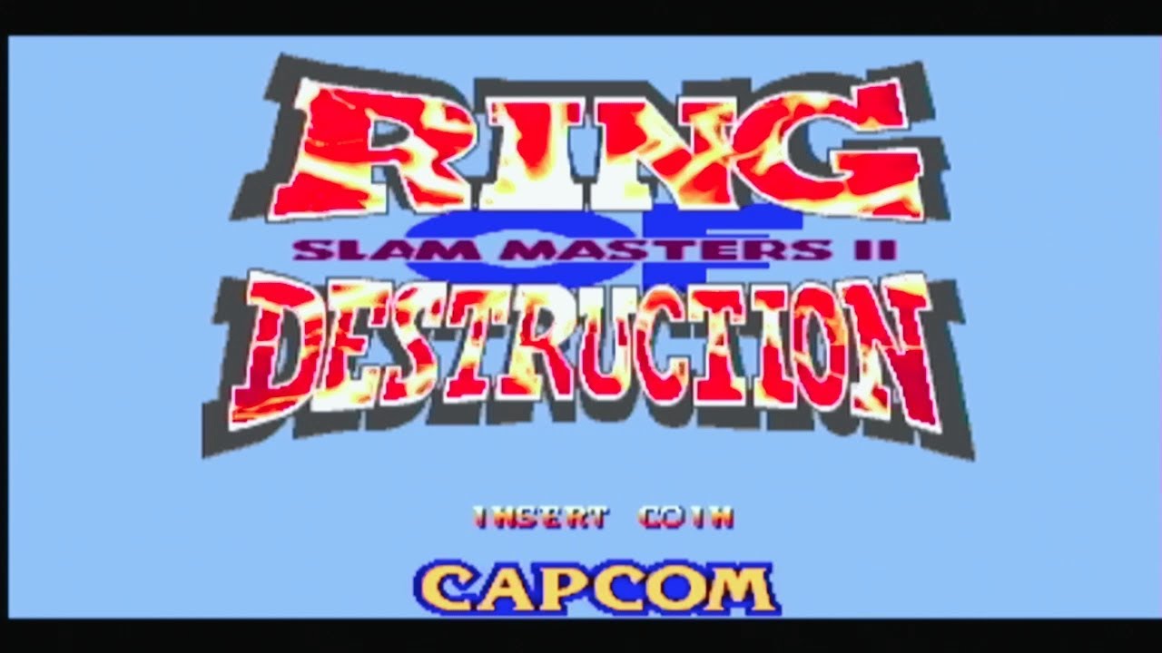 Slam Masters 2 Ring Of Destruction (1994) - (Full Game) Arcade MAME ...