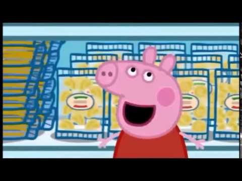 peppa pig arabic shopping day(morrocan) fokaha funny videos - YouTube