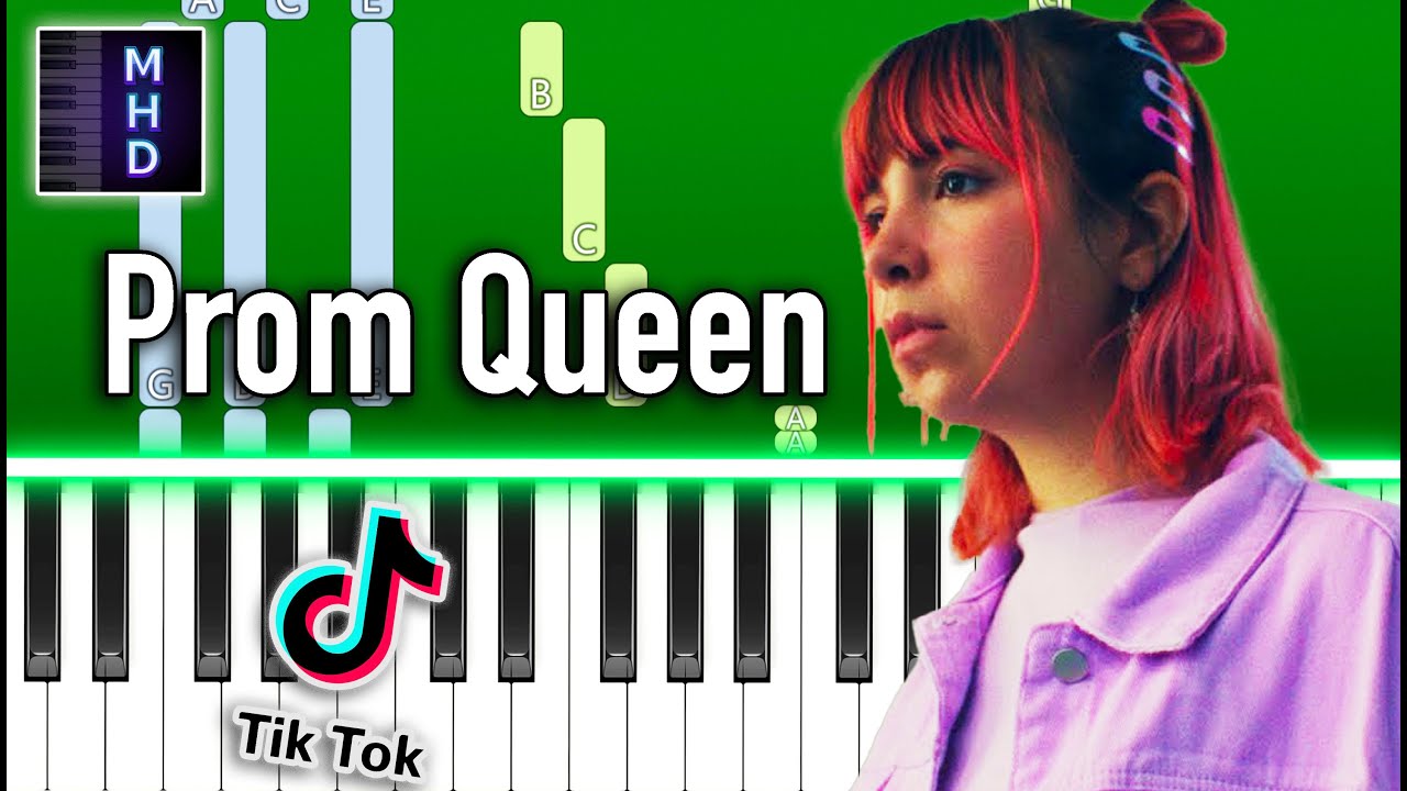 Beach Bunny - Prom Queen - Piano Tutorial - YouTube