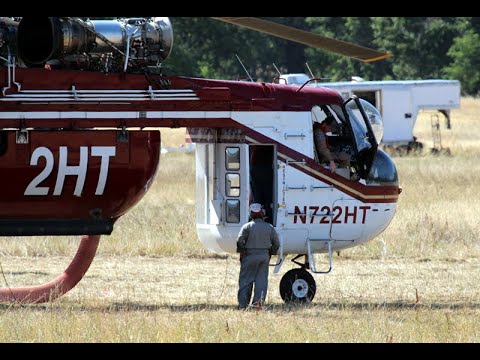 RDD area- N722HT Salt Fire July 2021 Lakehead, CA (Fire LZ) - YouTube
