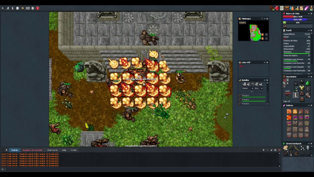 World of avatar tibia! vamos upar! - YouTube