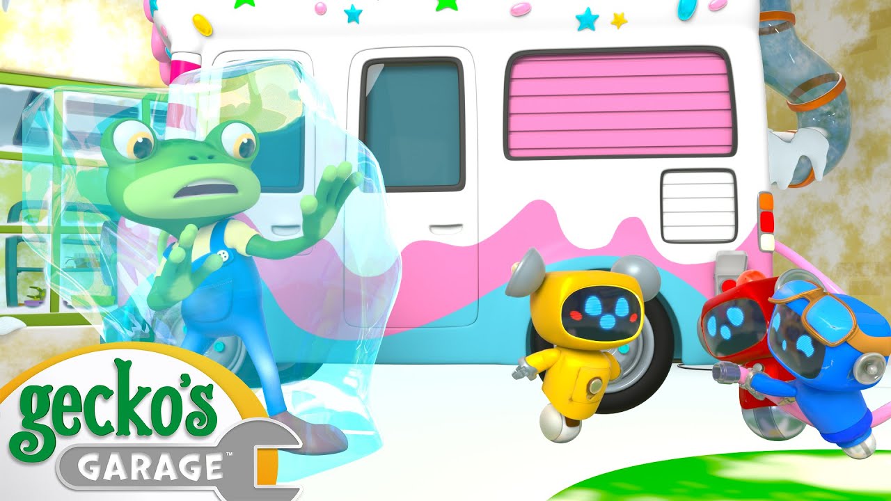 Gecko is Frozen 🥶 | Gecko's Garage | Trucks For Children | Cartoons For ...