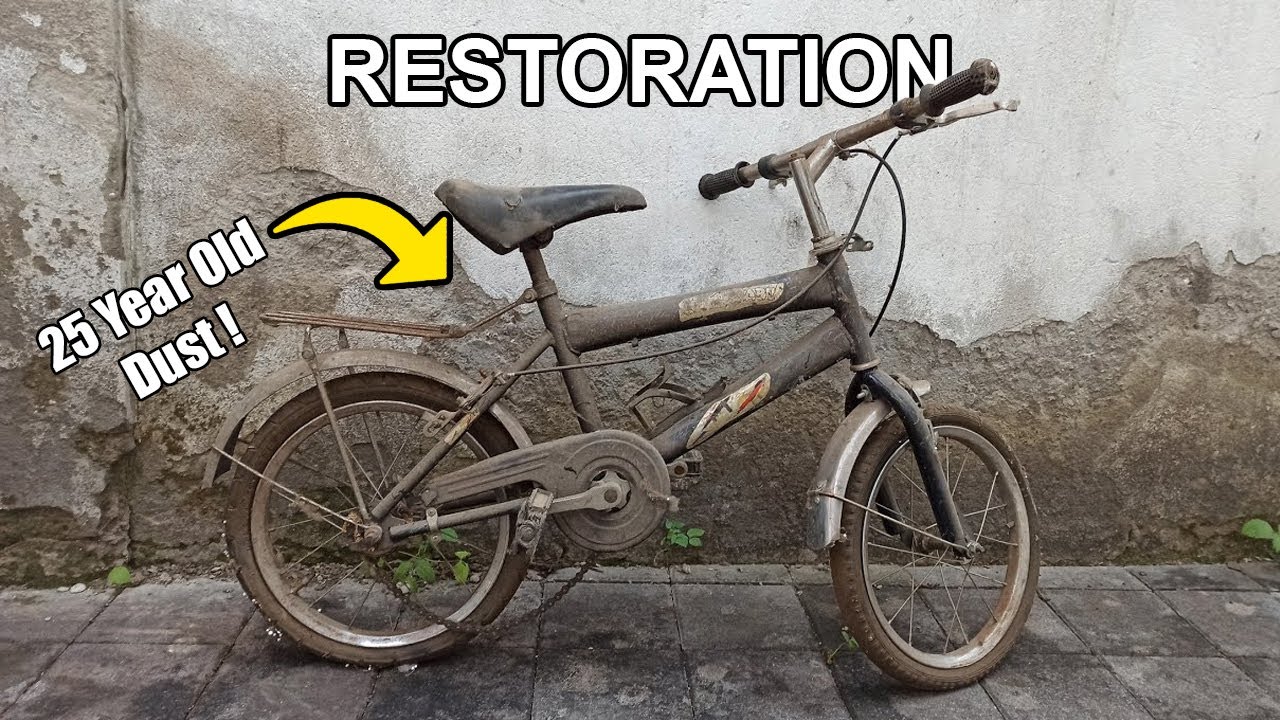 Bike Restoration - Bringing My Childhood Bike Back To Life After 26 ...