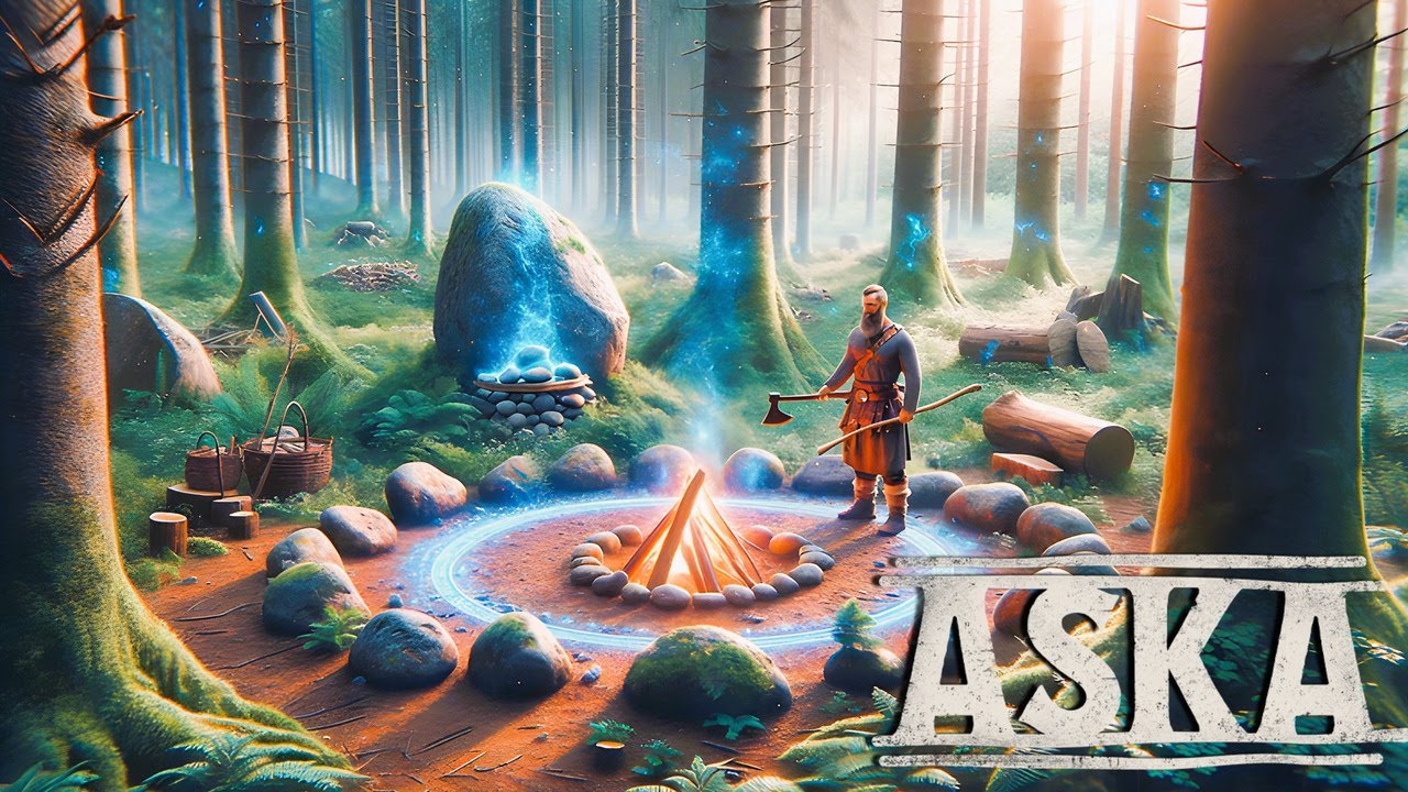Aska Gameplay | Craft A Viking Settlement | First Look - YouTube