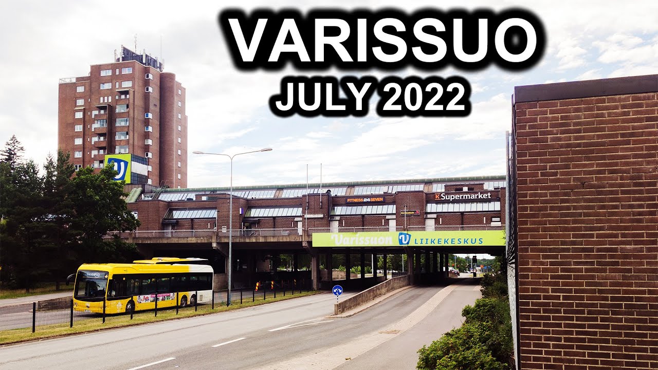 Walking in the Varissuo Suburb in Turku, Finland - July 2022 - YouTube