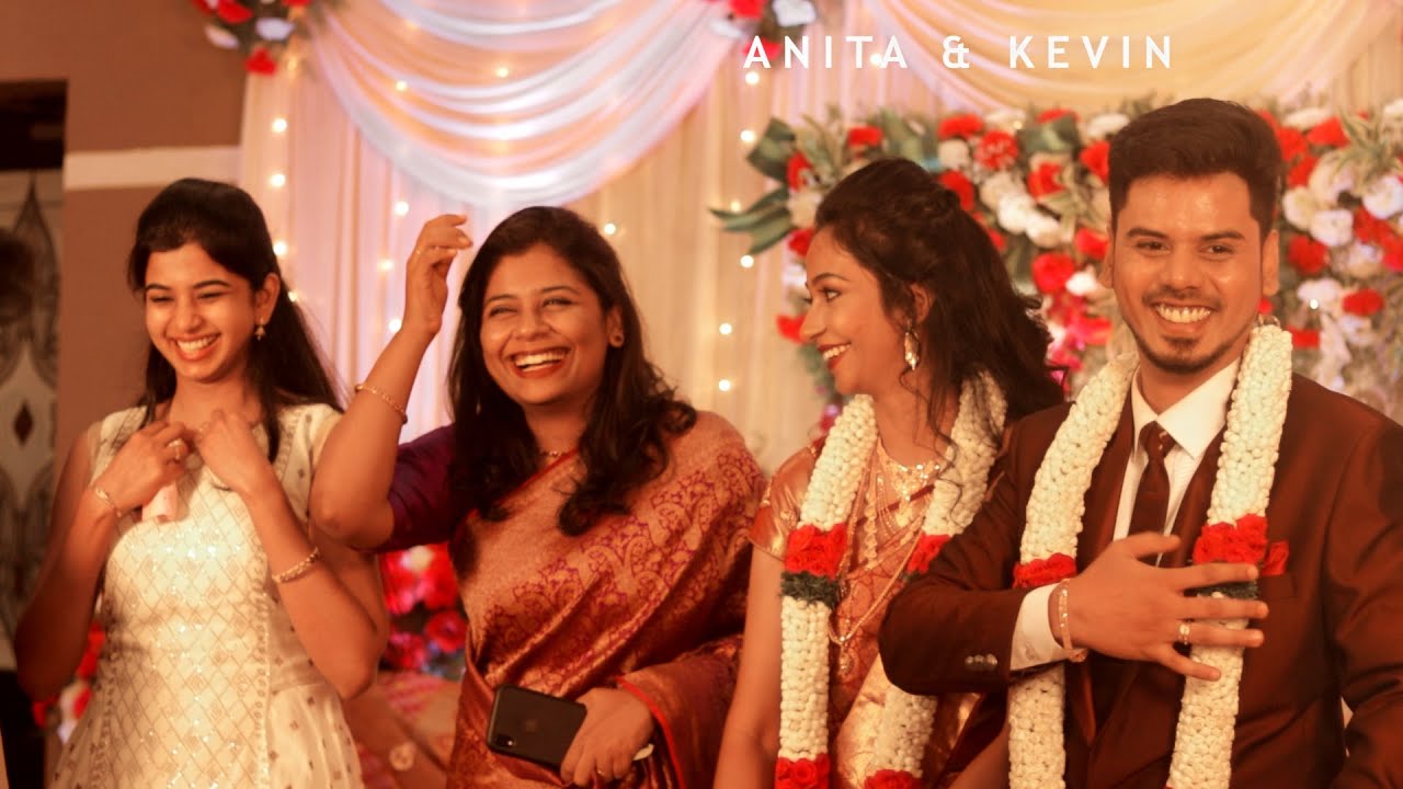 SOUTH INDIAN | Tamil Christian Wedding | ANITA & KEVIN | Wedding ...