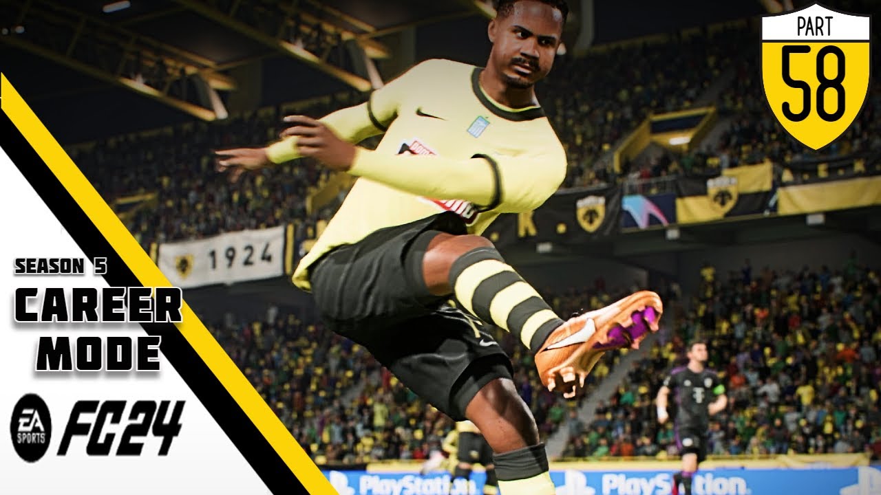 ΝΤΕΡΜΠΙ ΚΟΡΥΦΗΣ με PSG! + BAYERN στην OPAP ARENA! : EA FC 24 AEK Athens ...