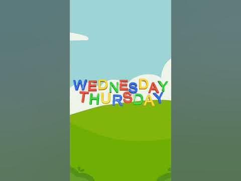 Days of the Week : Sing Along with Doctor Kids | Learning Weekday Names ...