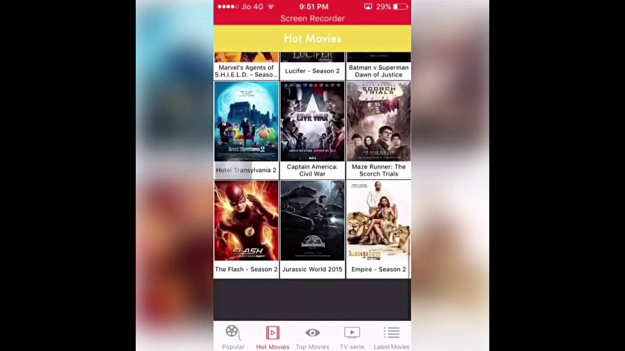 Watch movie and tv channels for free in ios 10 or above. - YouTube