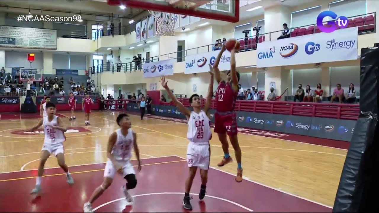 First half highlights: EAC vs. LPU (Jrs. Basketball) | NCAA Season 98 ...