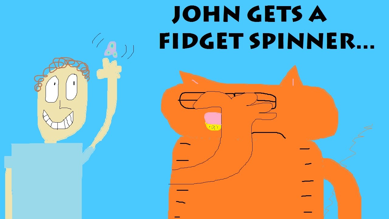 Garfielf - John Gets a Fidget Spinner - YouTube