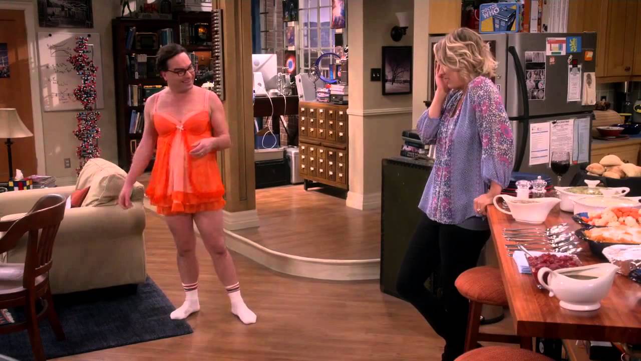 The Big Bang Theory - Leonard the naughty carrot - YouTube
