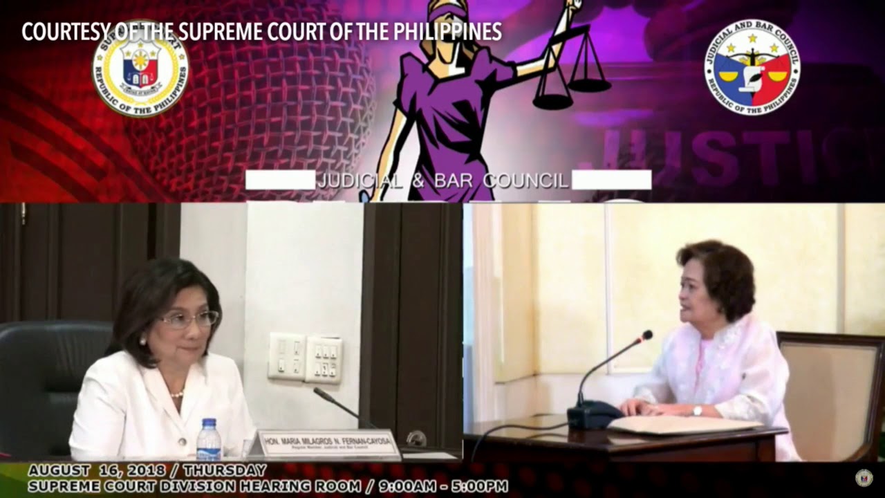 De Castro is new Supreme Court Chief Justice - YouTube