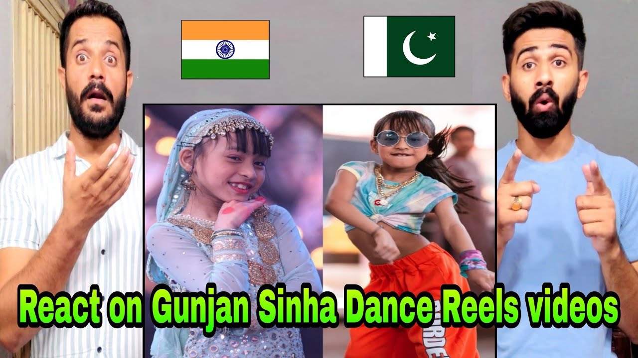 Usama & khizar React on Gunjan Sinha Dance Instagram Reels Videos 2022 ...