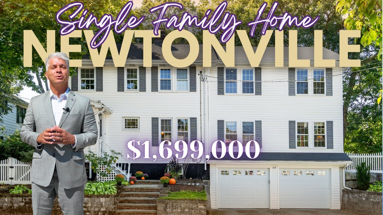 Newtonville Home Tour - 165 Harvard Street, Newton, MA - YouTube