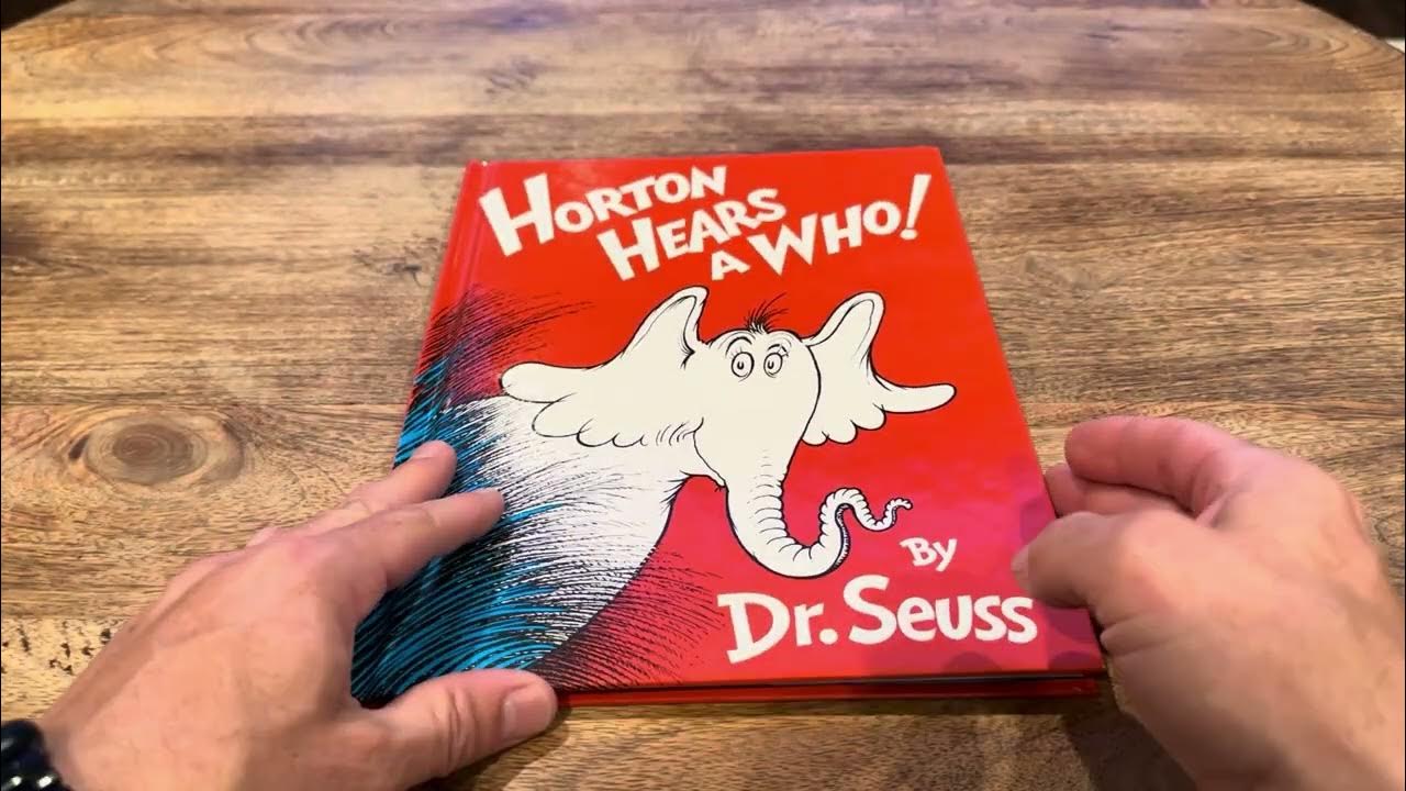 Horton hears a who book this is a fun classic - YouTube