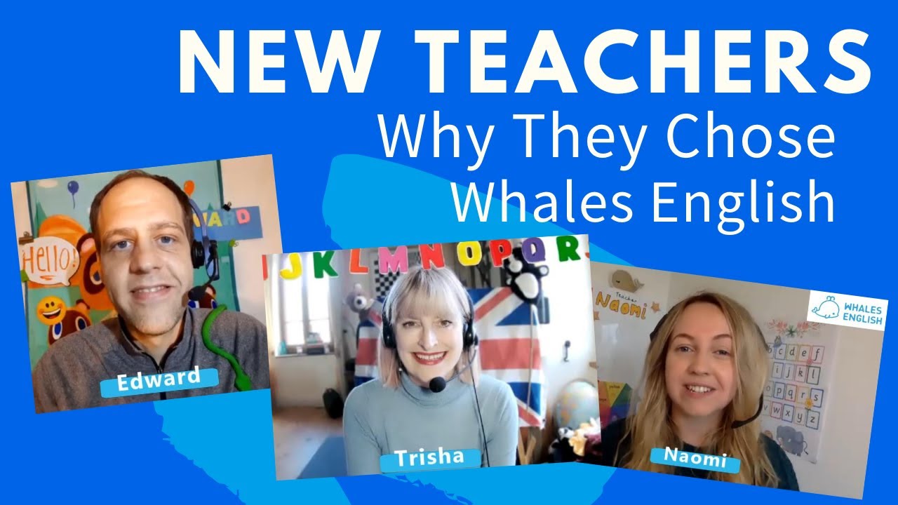 What Attracts New Teachers to Whales English? Let's find out! - YouTube