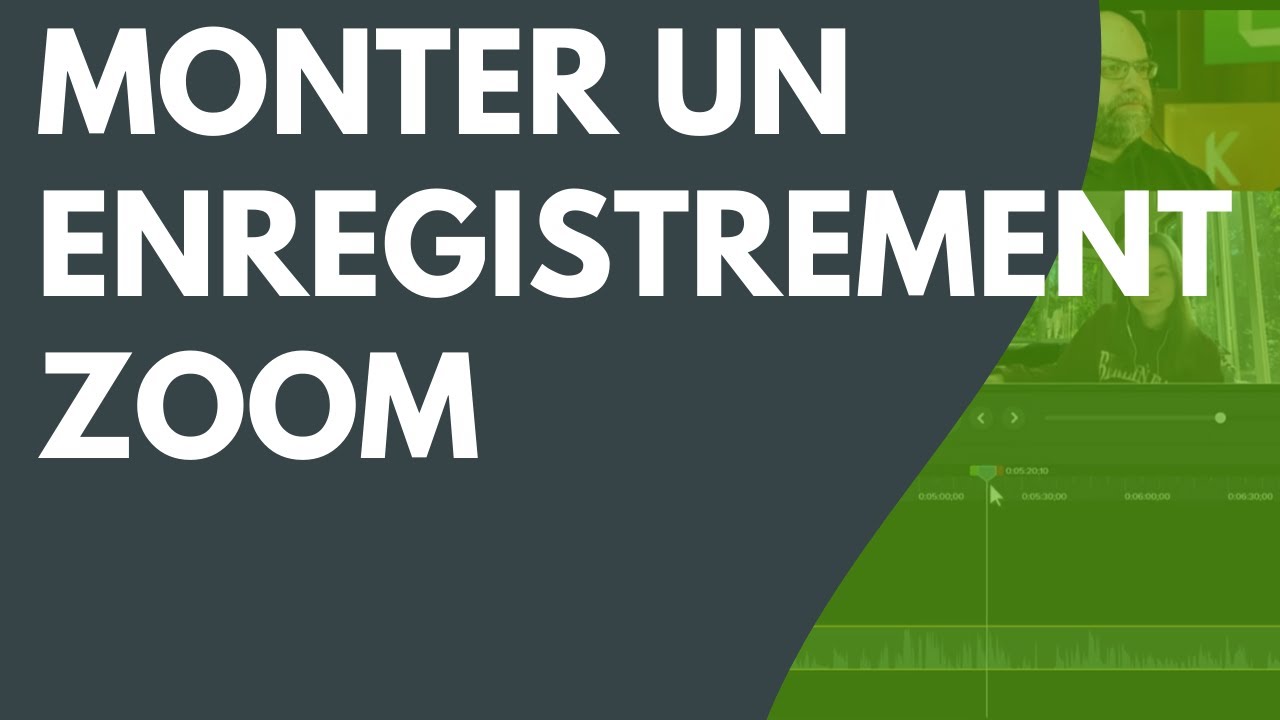 Camtasia : Modifier des enregistrements de Zoom, des webinaires et les réunions enregistrées ...