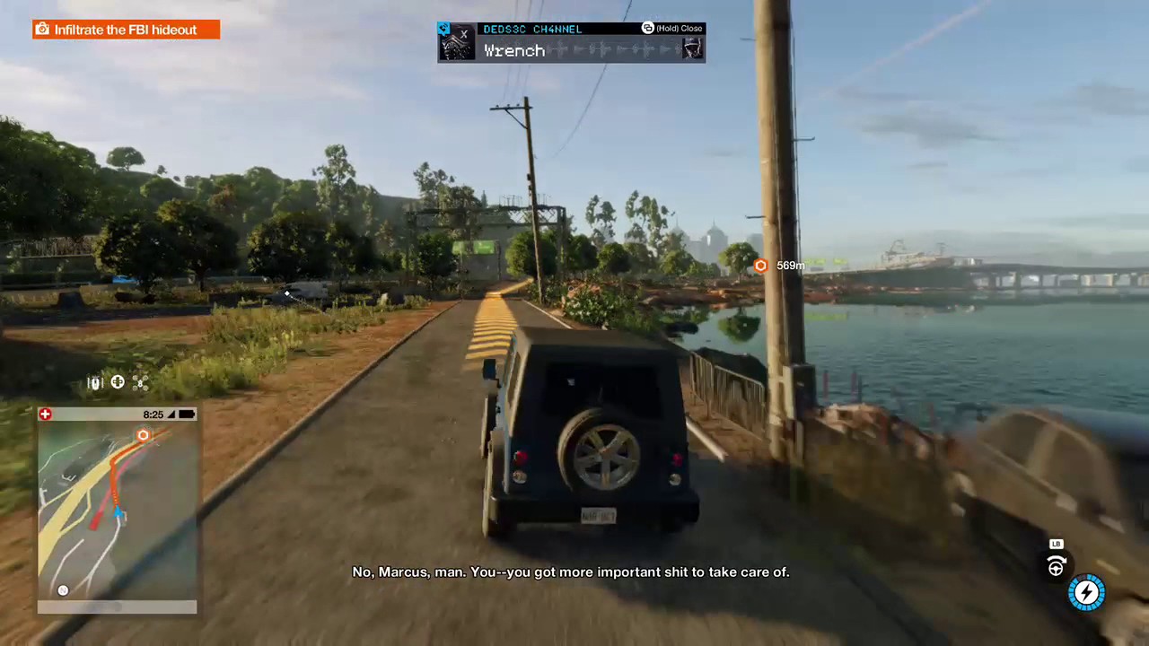 wrench. without. out his mask - YouTube