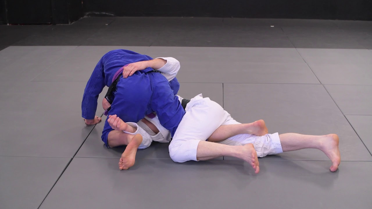Underhook Half Guard - Creating Knee Torque - YouTube