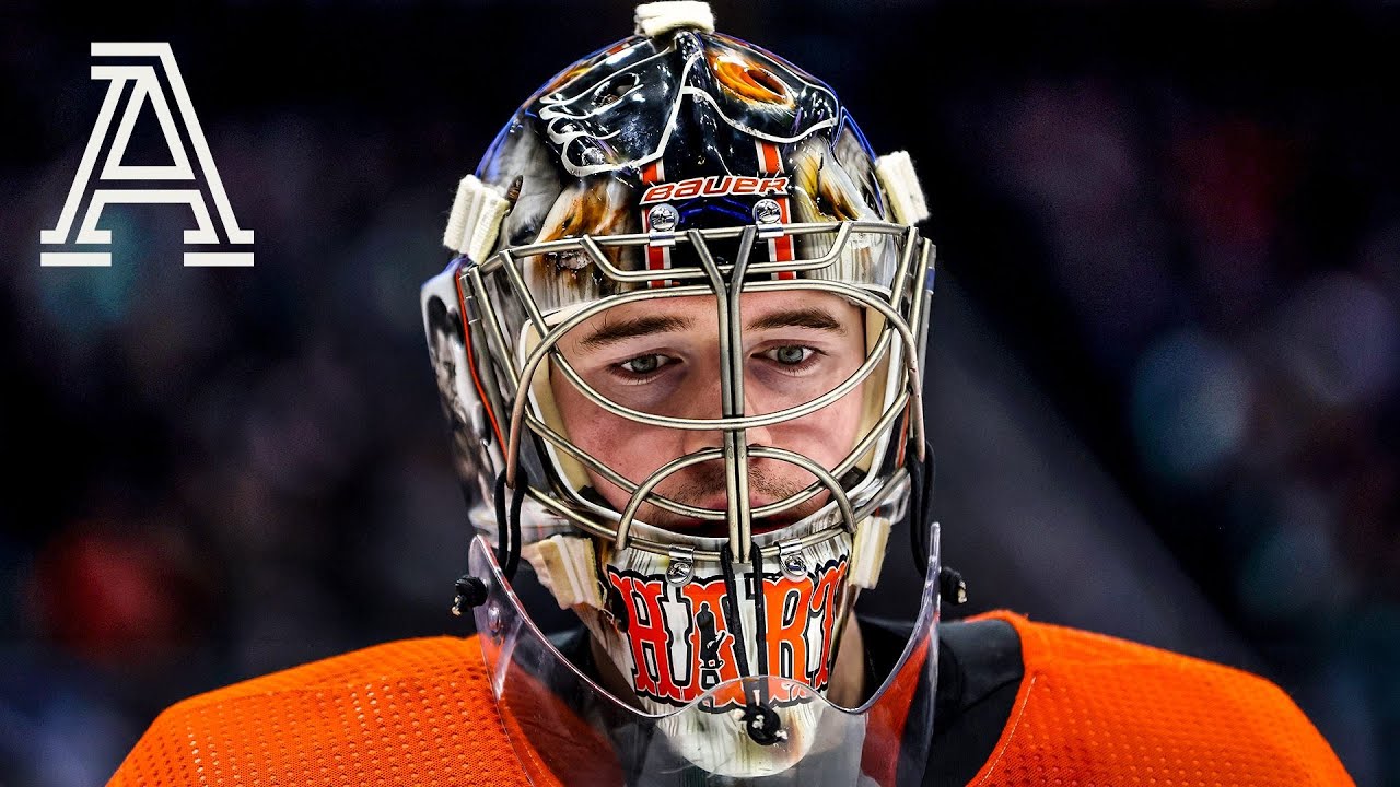 Why Carter Hart signed in Vegas - YouTube