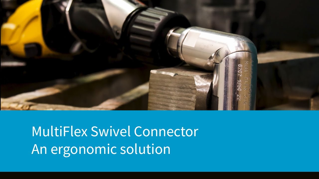 MultiFlex Swivel Connector: an ergonomic solution - YouTube