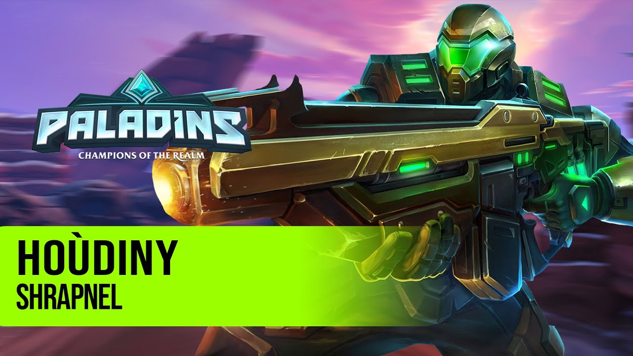 SHRAPNEL l Hoùdiny Viktor PALADINS PRO COMPETITIVE GAMEPLAY - YouTube