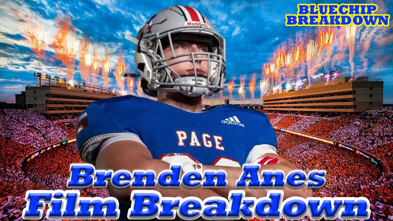 Vol LB Commit Brenden Anes Film Breakdown - YouTube