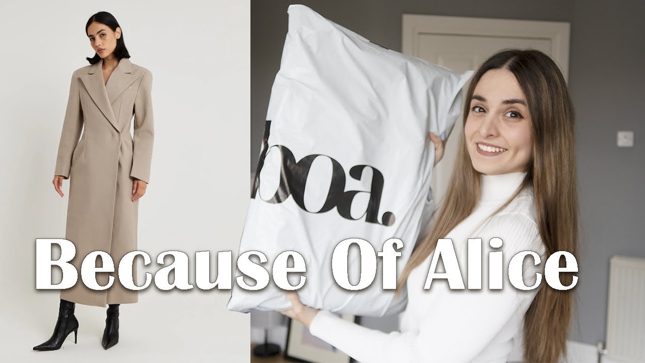 Because Of Alice coat review & sizing ~ BOA. small fashion brands ...