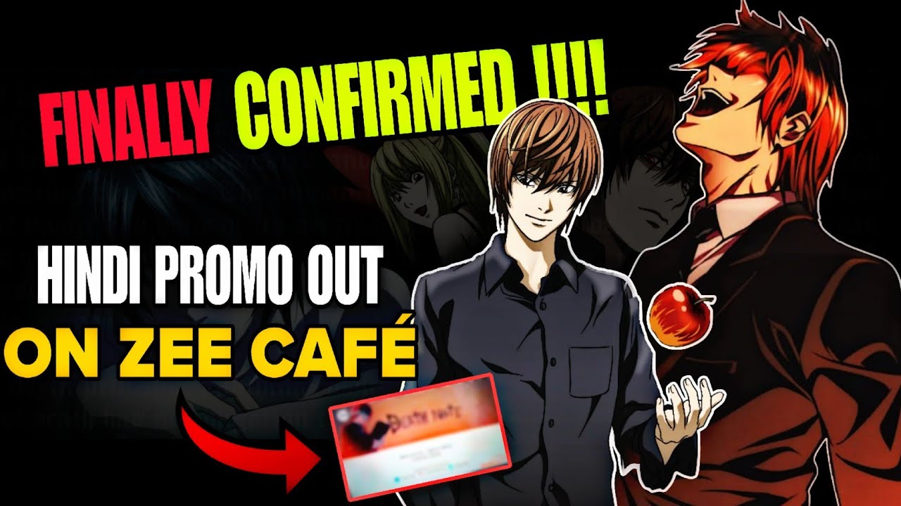 Death Note Hindi Promo On Zee Cafe | Release Date | Scam 2024 ? - YouTube