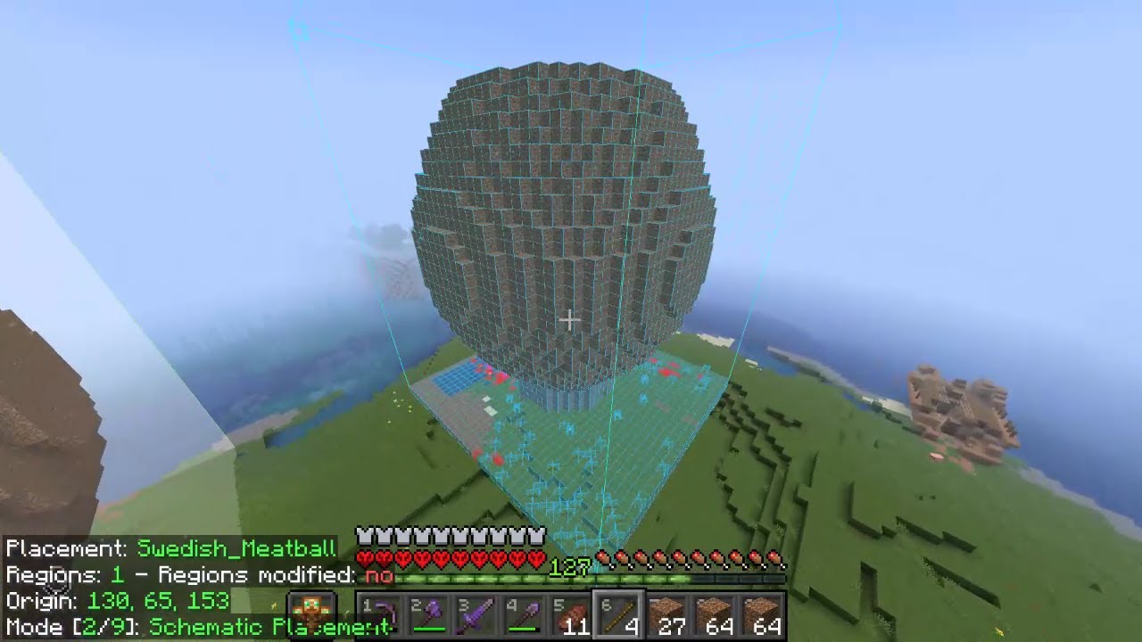 I made Swedish Meatball Minecraft_Schematic for you. Thanks for ...