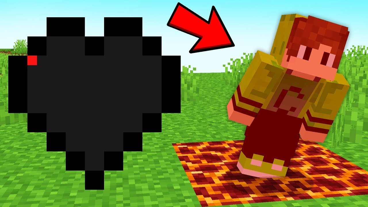 Minecraft, But I Have Only 0,0001% Hearts! - YouTube