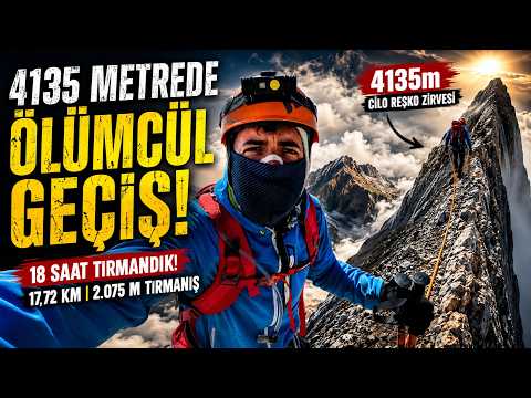 4135 metrede ÖLÜMCÜL GEÇİŞ! | CİLO REŞKO ZİRVESİ