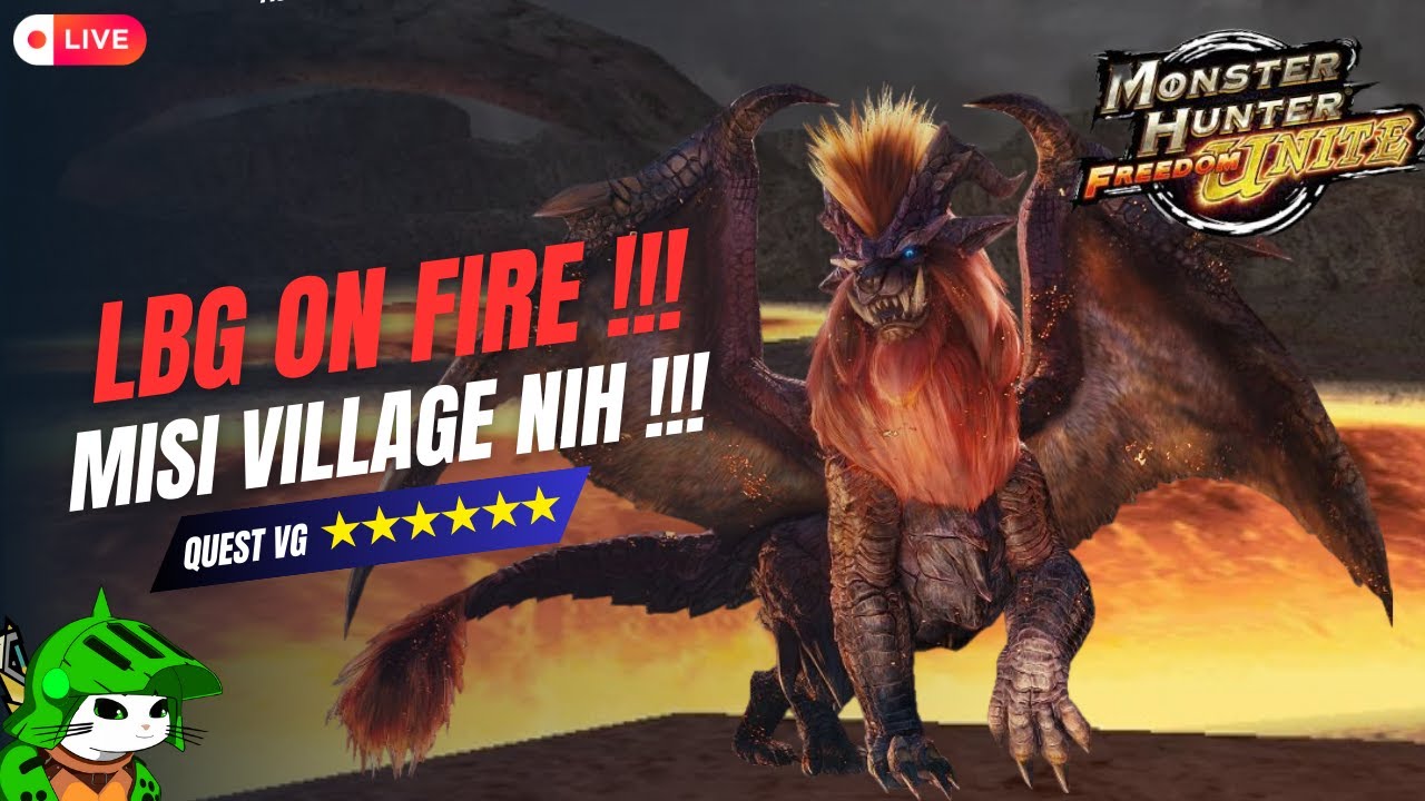 🔴[ MHP2G/MHFU ] TESTING VERTIKAL LIVE VILLAGE !!! | Monster Hunter ...