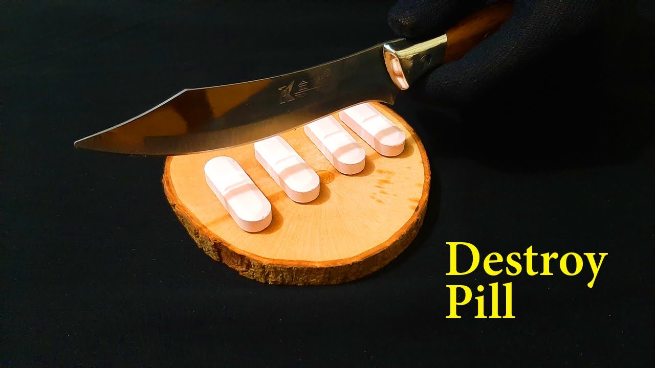 Destroying Pills and Medicines ASMR - YouTube