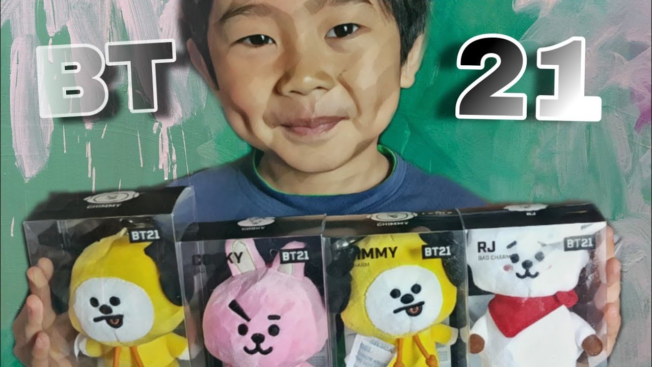 BT21 characters. Cooky, Chimmy, Rj. BTS Fanatic. - YouTube