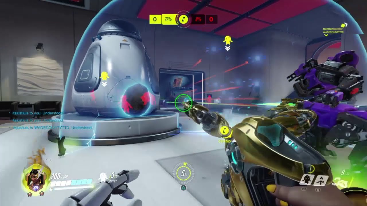 Non-Toxic, Synergized Team Call Me a "HUGE Sym" - Overwatch - YouTube