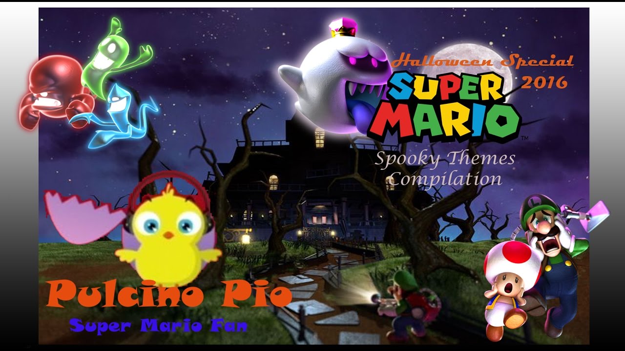Super Mario Spooky Themes Compilation Part 2 - YouTube