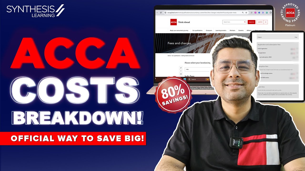 ACCA Course Cost Explained – Official Guide to 80% Savings # ...