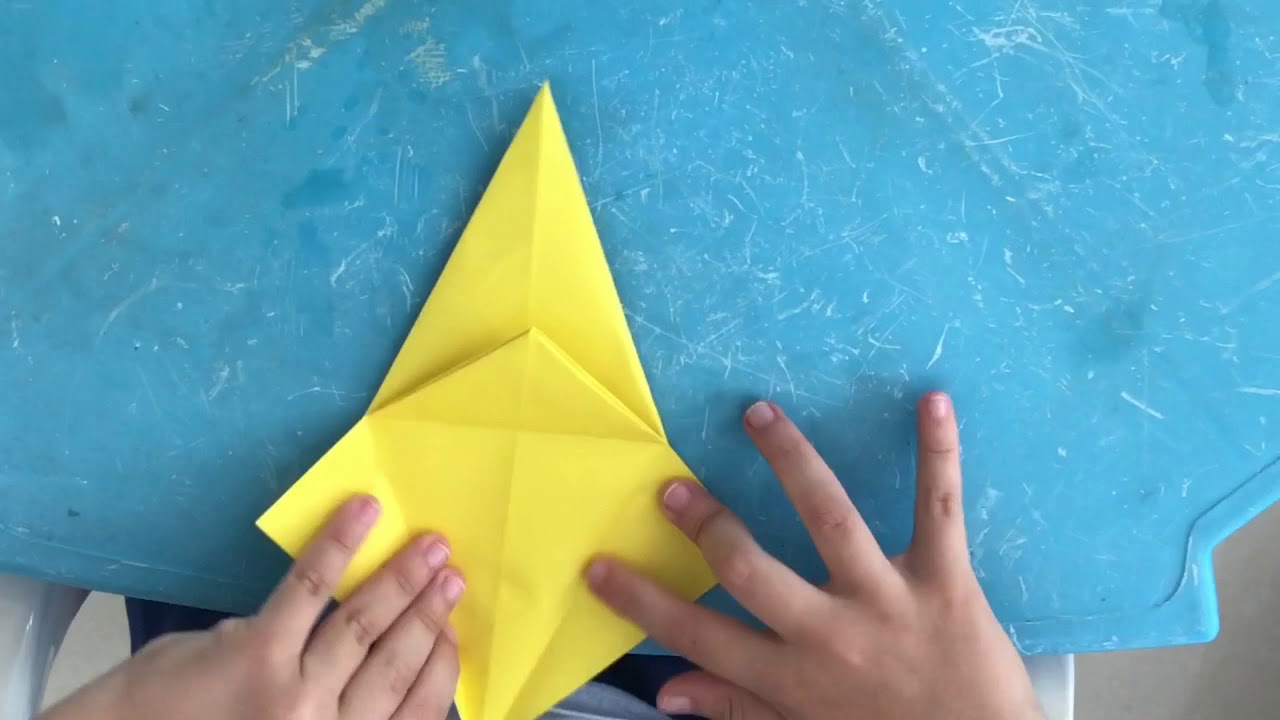 Origami: estrela de 4 pontas - YouTube