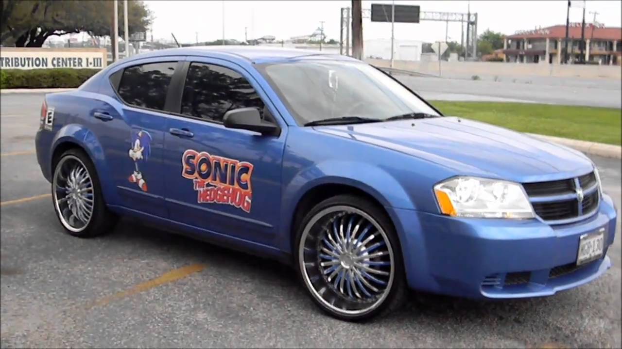 2008 Dodge Avenger Sonic Edition on 22's - YouTube