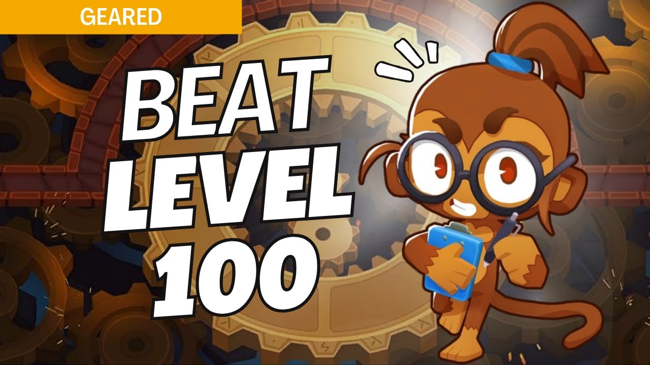 How to Beat Level 100 (Hard) on Geared - BTD6 Strategy - YouTube