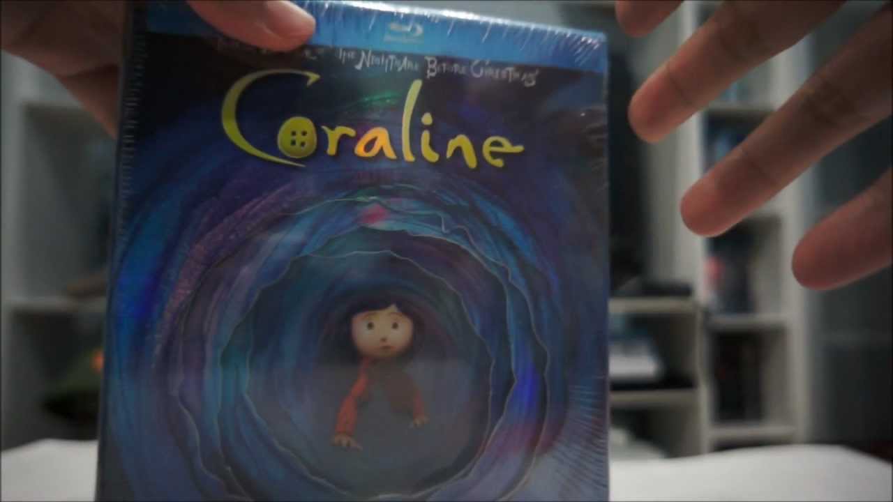 Coraline Limited Edition Gift Set Blu-ray Unboxing - YouTube