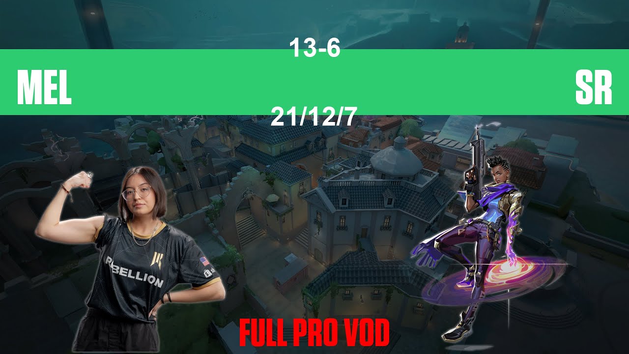 meL | 13-6 Won | Pearl playing Astra | Full Valorant Pro VOD - YouTube