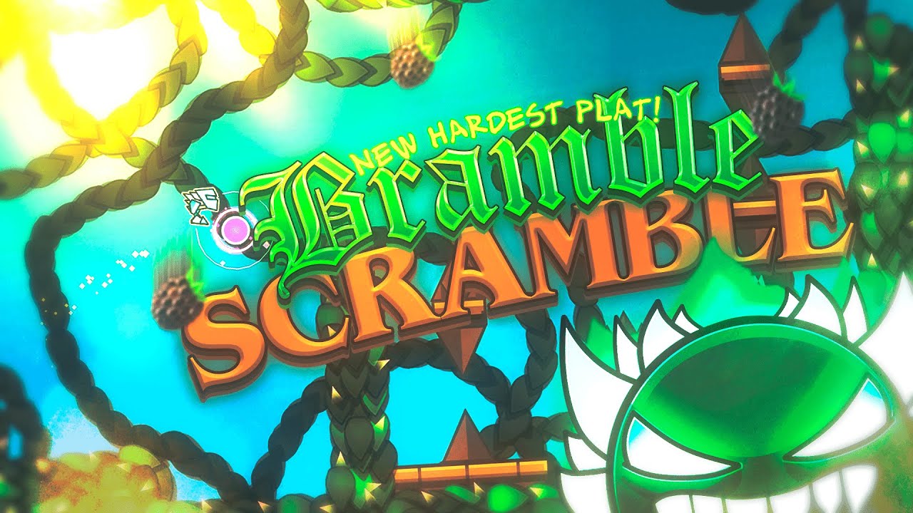 [NEW HARDEST PLAT] Bramble Scramble 100% by Crerro (Top 6) | Lutz127 ...