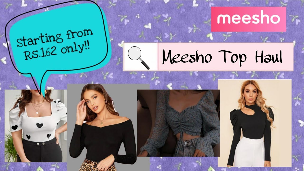 Meesho Top Haul | *Starting from Rs.162 only* | Meesho Haul | Meesho ...